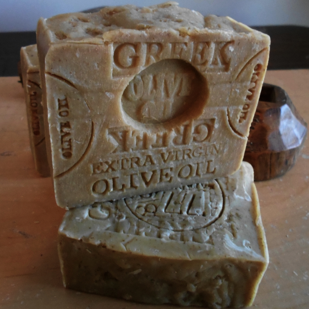 Extra Virgin Organic Greek Olive Oil Soap with Mediterranean Sea Salt ...